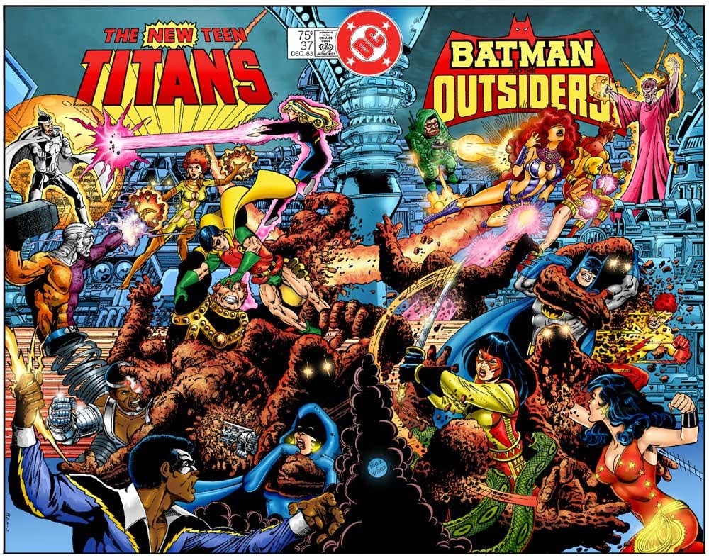 DC Comics of the 1980s: 1983 - The New Teen Titans and Outsiders Crossover