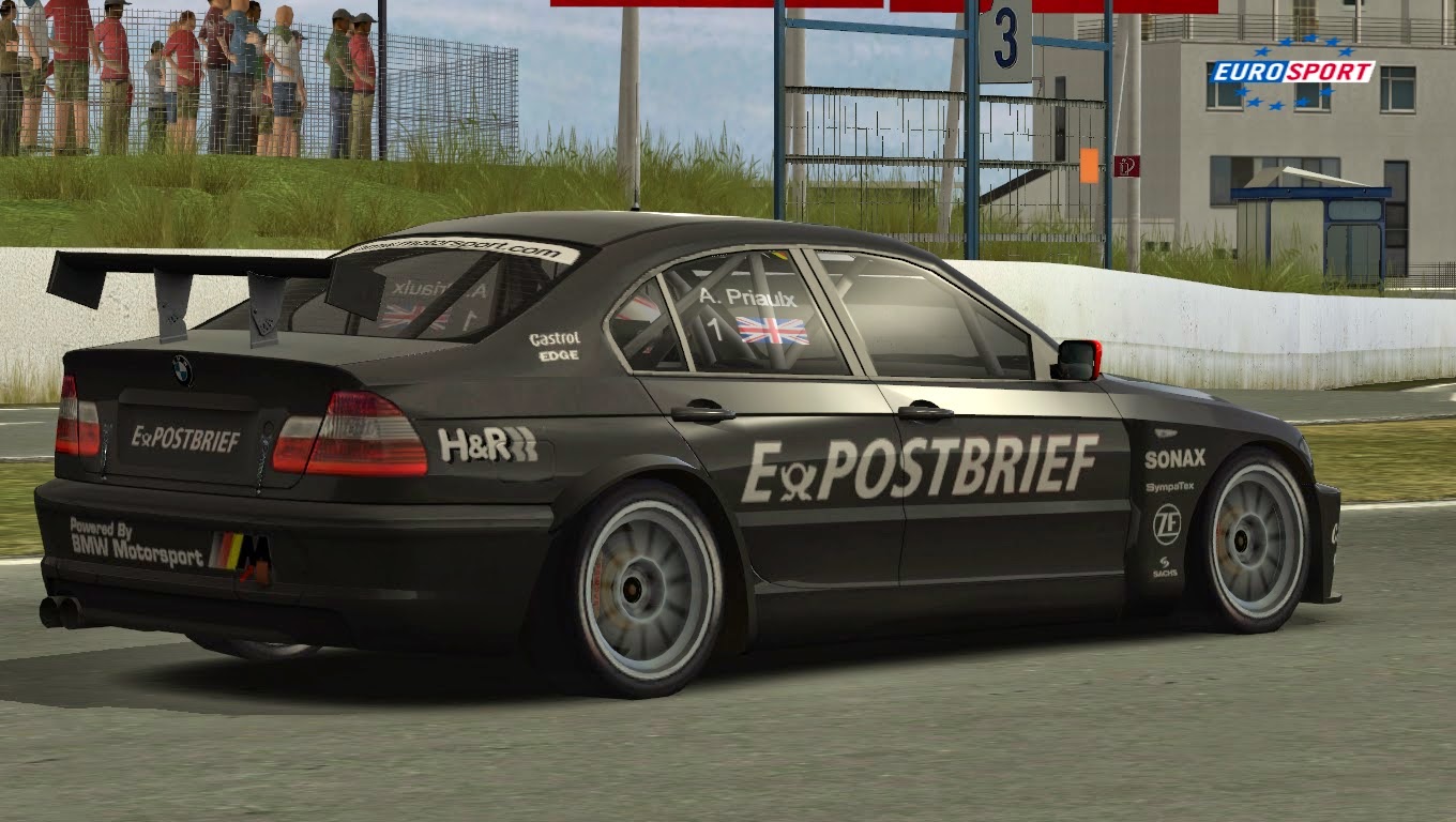 SimBin Skins by Somesz: DTM inspired BMW 320i E46 - Epostrbrief