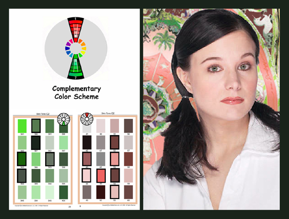 MyBestColors.com Blog: 61. Example of a C2 Skin Tone, with a ...