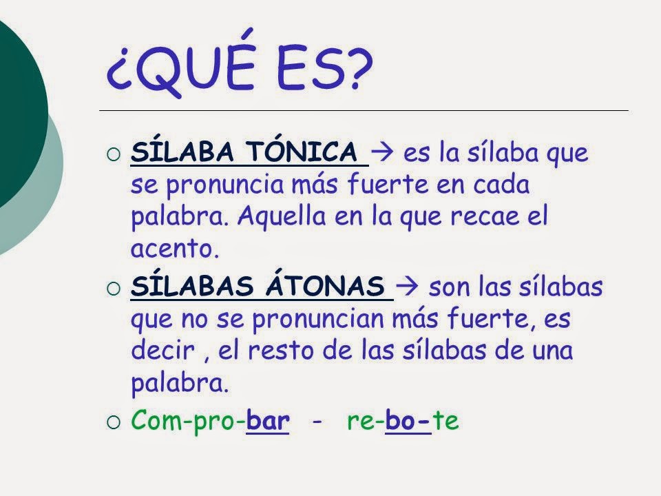 BURBUJAS DE BRUJA: 2º DE PRIMARIA: SÍLABAS TÓNICAS Y ÁTONAS