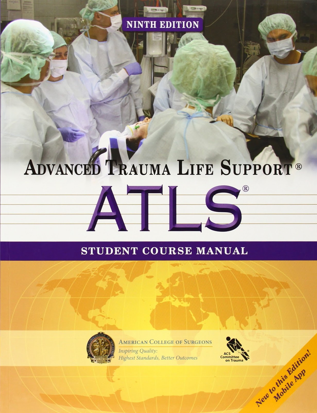 Libros de Medicina: ADVANCED TRAUMA LIFE SUPPORT - COURSE MANUAL