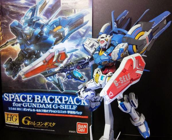Custom Build: HGRC 1/144 Gundam G-Self "Detailed"