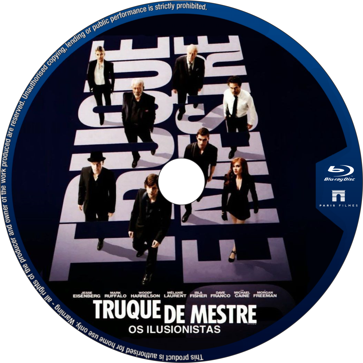 CAPAS DVD-R GRATIS: Truque De Mestre 1 - Os Ilusionistas (2013) - Blu-Ray