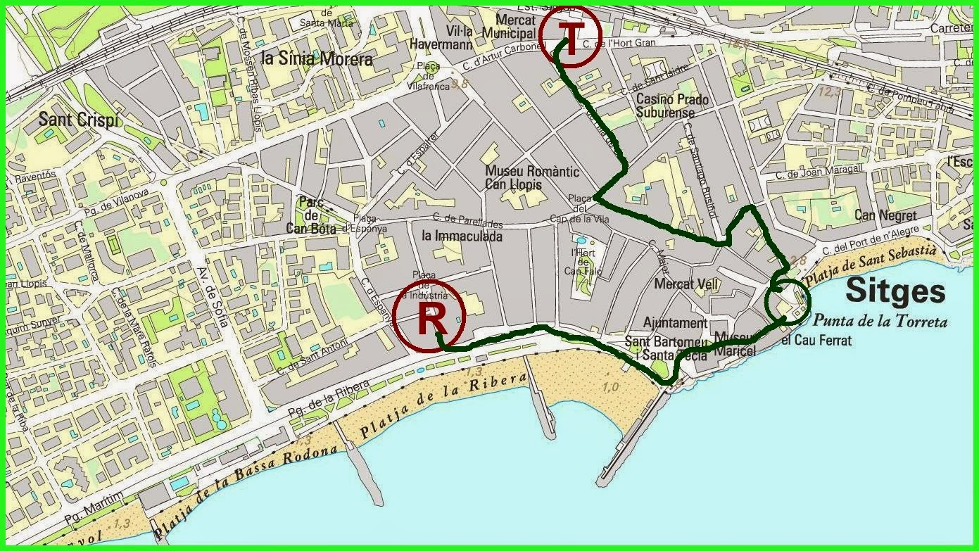 Caminaires de les Faldes del Montseny: Sitges