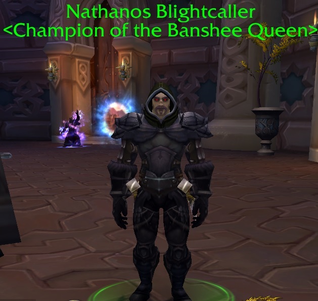 Nathanos Blightcaller's new look
