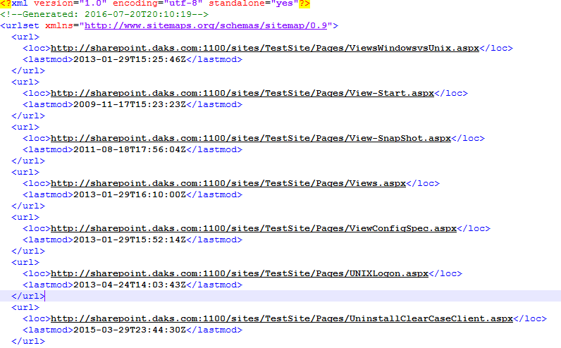 Living with SharePoint: Configure Sitemap in SharePoint 2013
