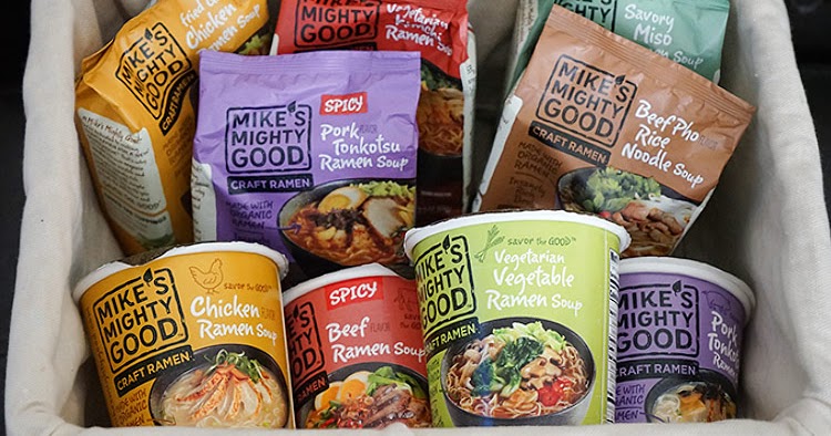 Mike's Mighty Good organic ramen - Vegas and Food