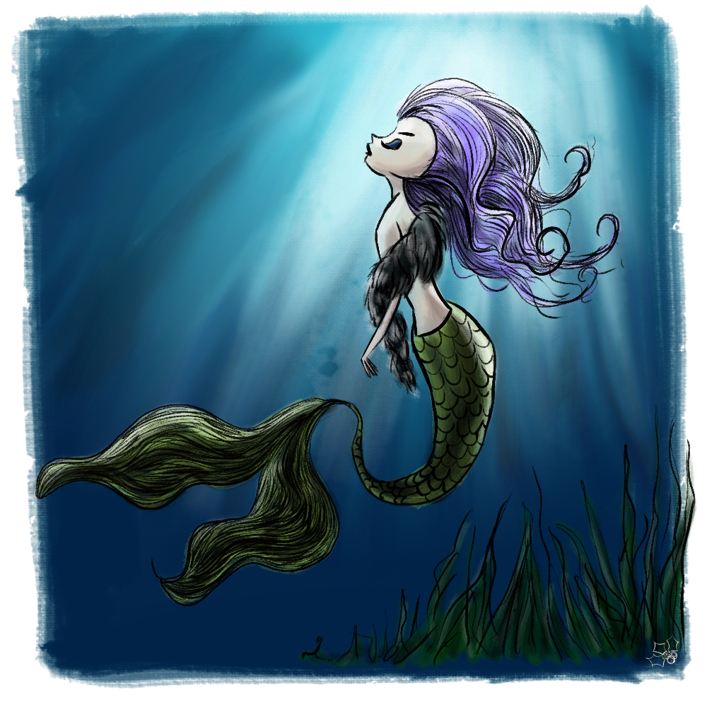 Holly Does Art: Mermay: Day 1