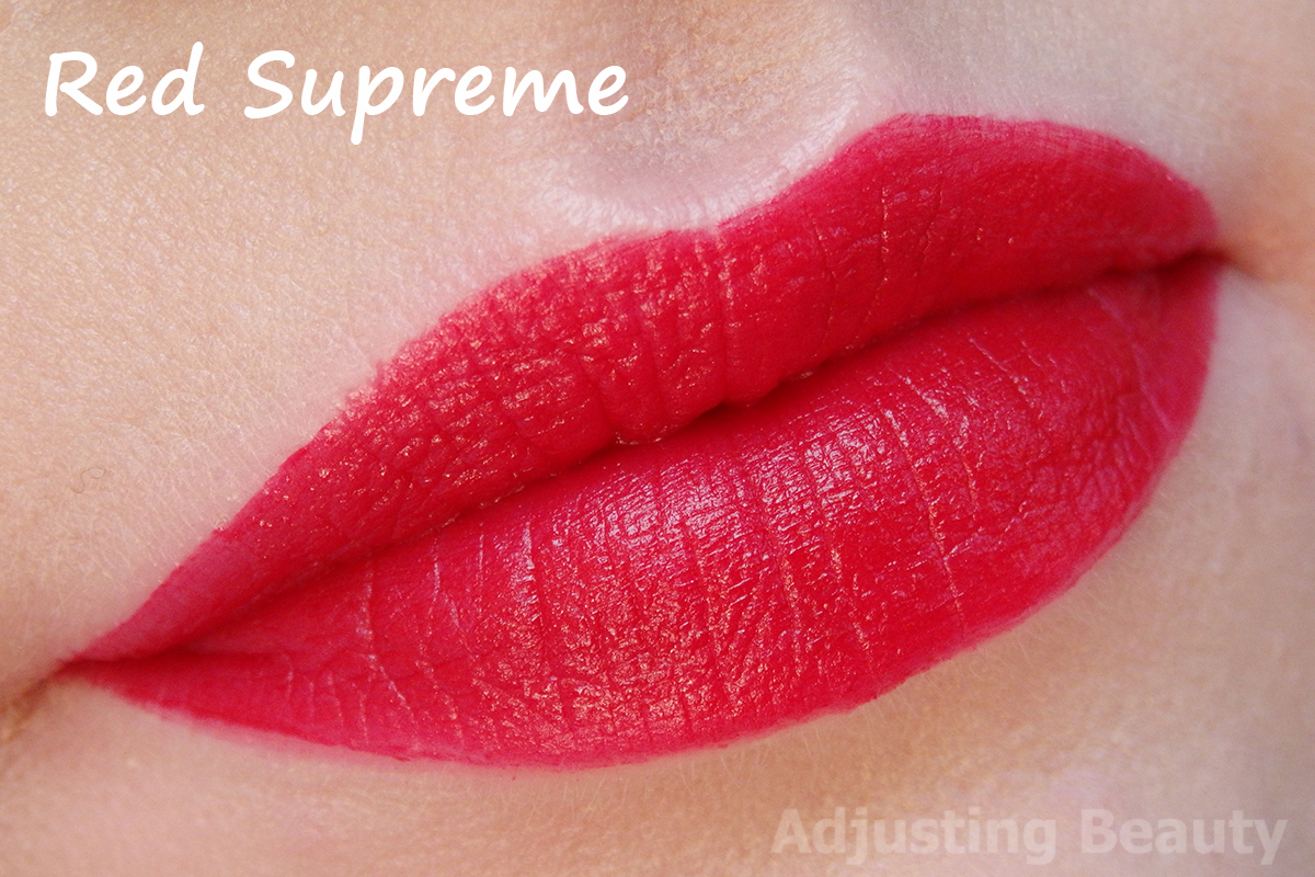 Review: Avon True Perfectly Matte Lipsticks / šminke - Reds - Adjusting ...