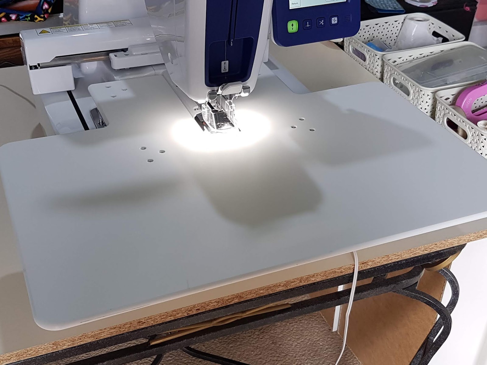Brother VR Embroidery Machine – makes free-motion quilting a breeze
