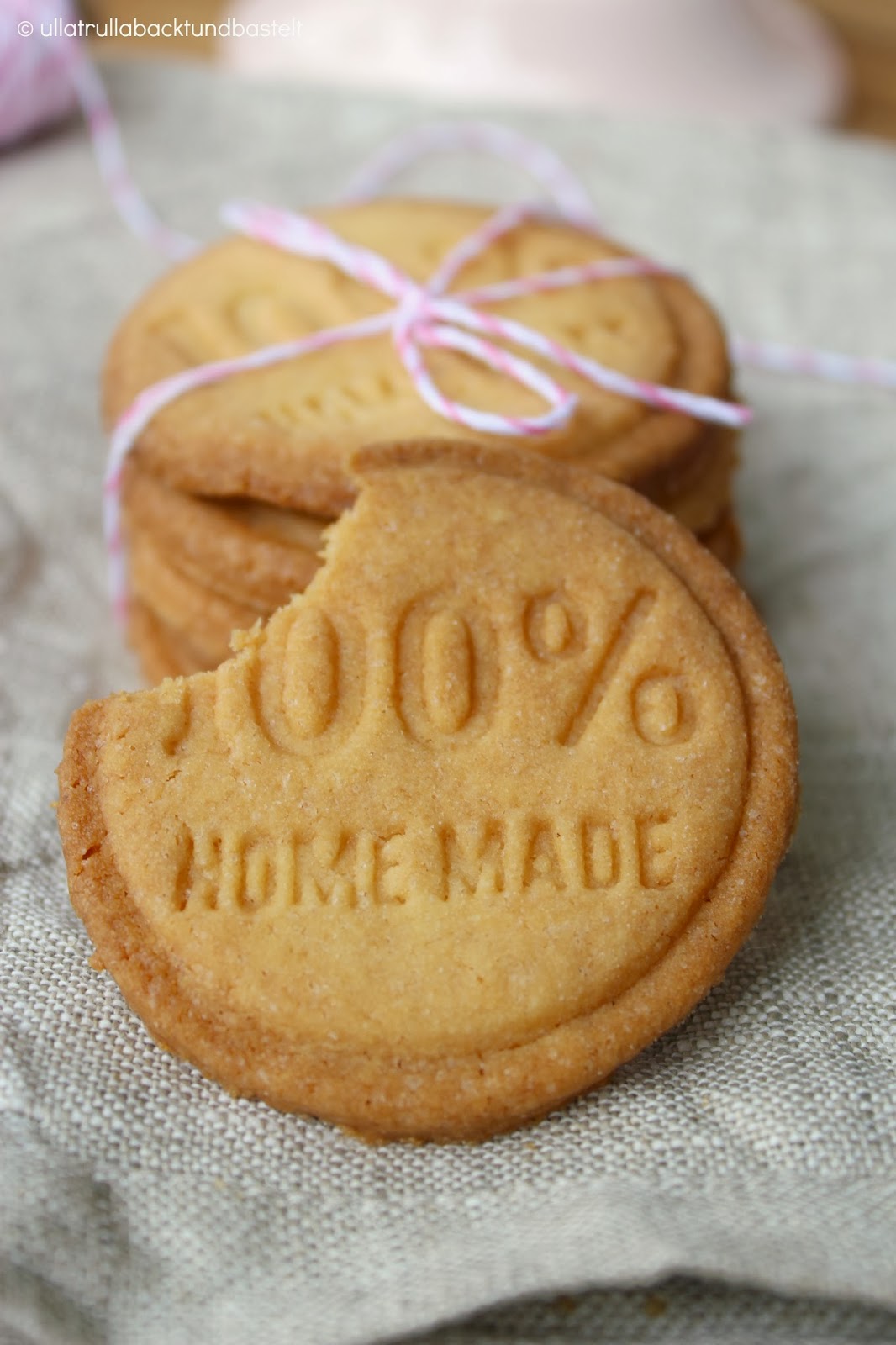 ullatrulla backt und bastelt: Keks mit Botschaft | Rezept für Cookies