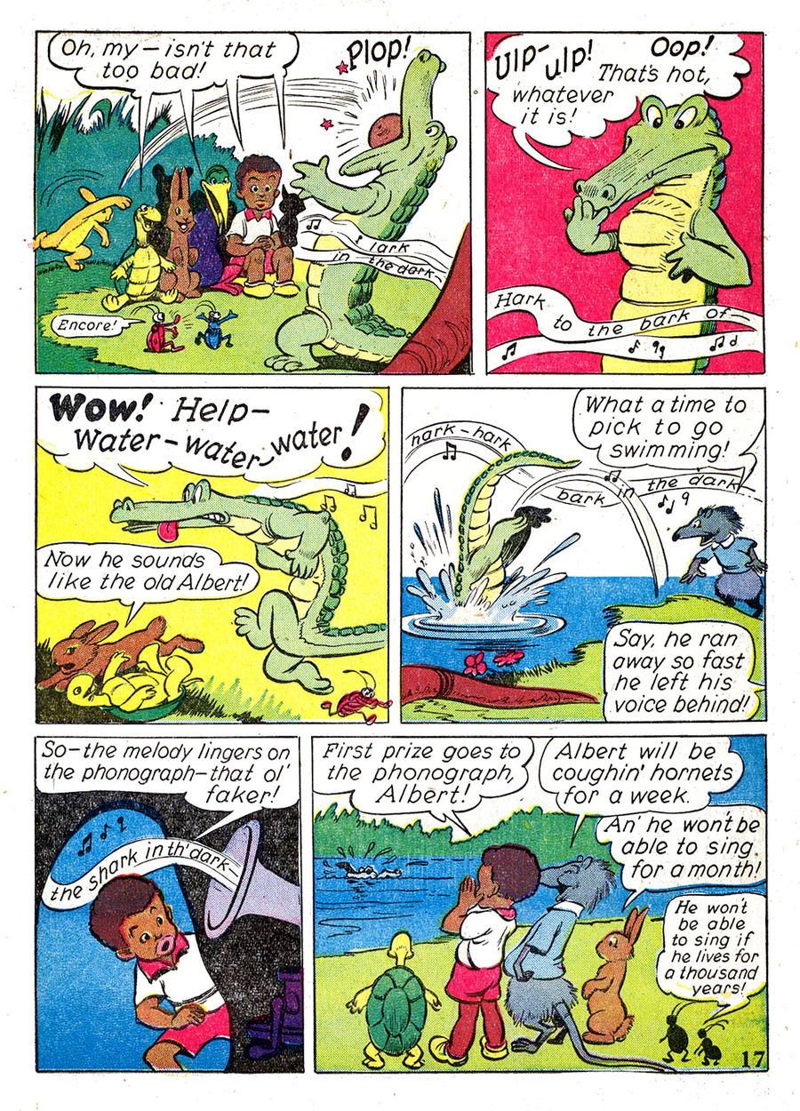 Pappy's Golden Age Comics Blogzine: Number 2193: Albert the Alligator ...