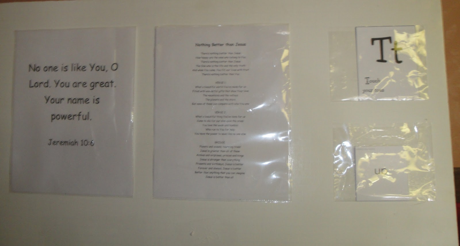 Ceaseless Praises: Preschool - Letter T!