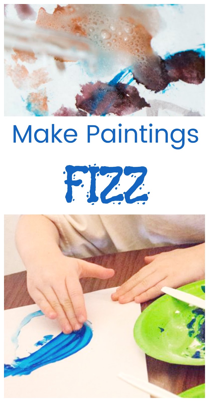 Fizzy Painting - Life with Moore Babies