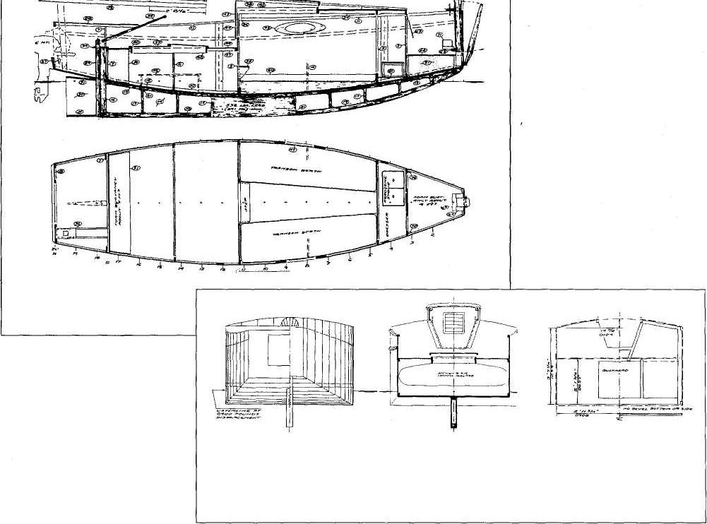 Quinze marins sur le bahut du mort...: Two Pocket Cruisers plan