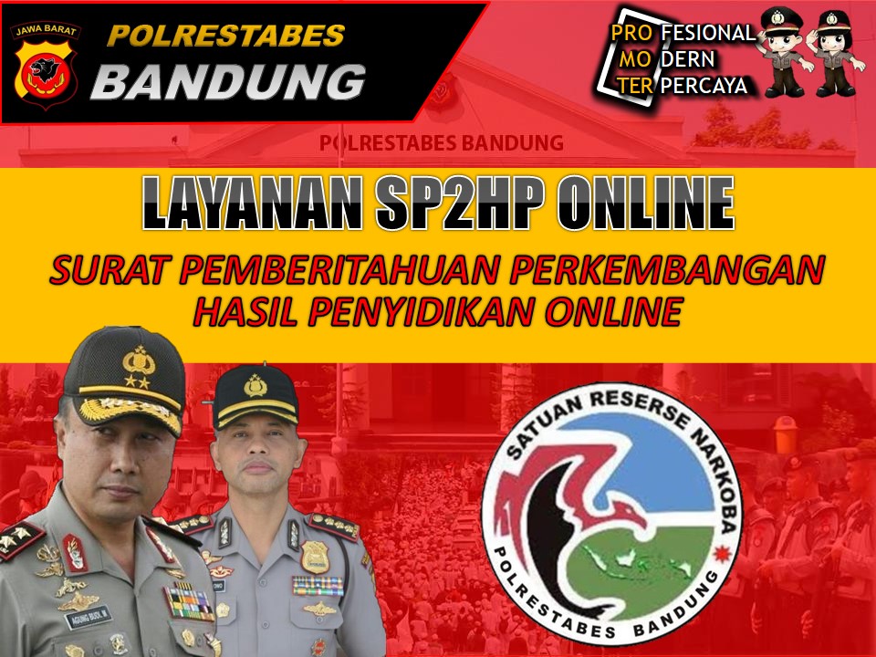 Bag Sumda Polres Bogor Kota: SP2HP SAT NARKOBA POLRESTABES BANDUNG