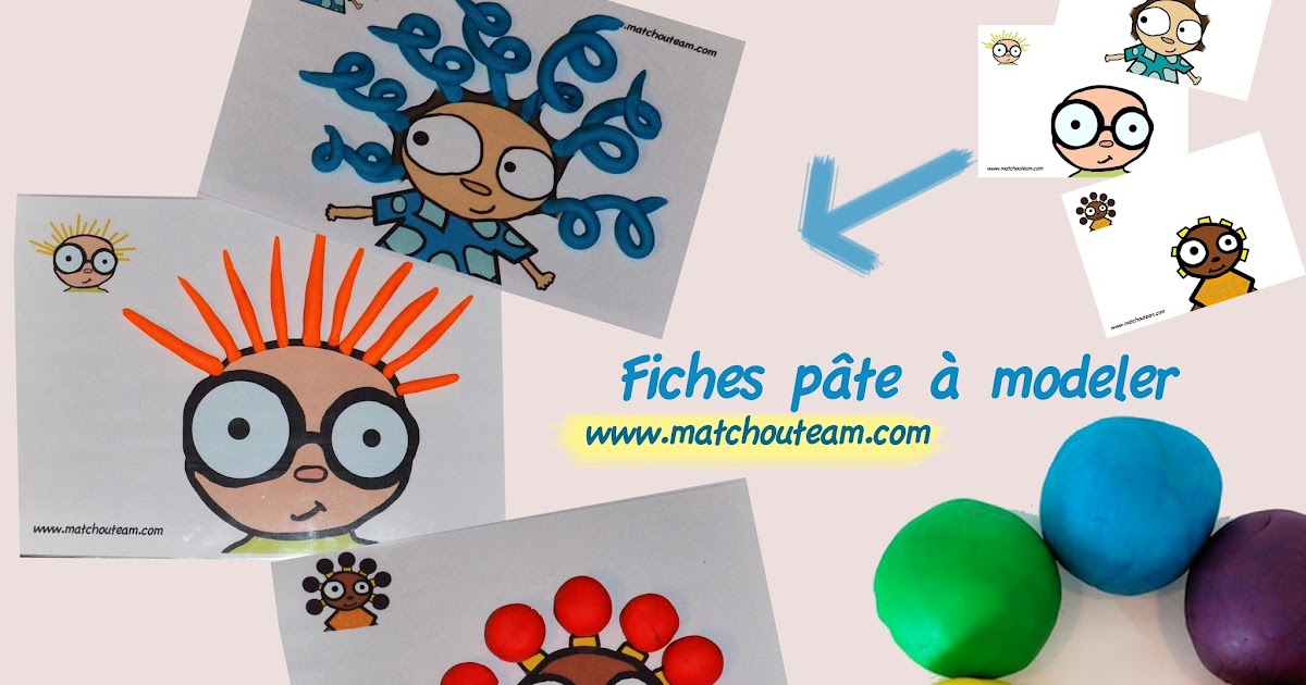 Bri-coco de Lolo: 7 Fiches pour la pâte à modeler