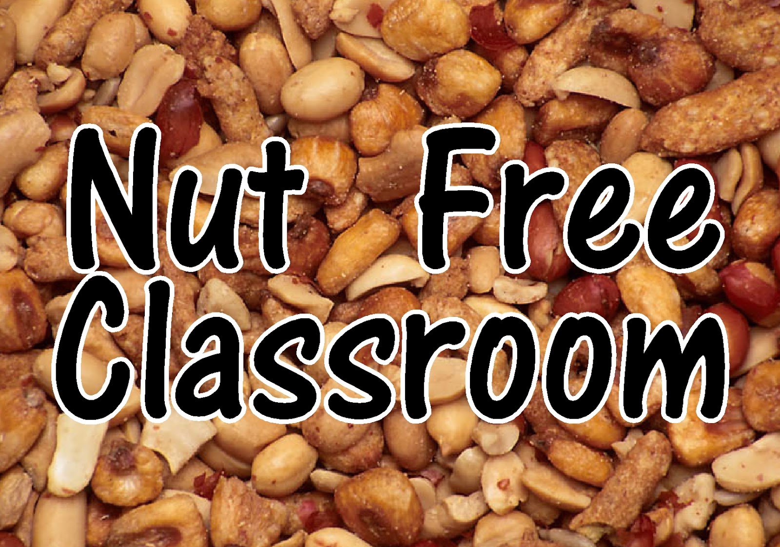Free Posters and Signs: Nut Free Classroom