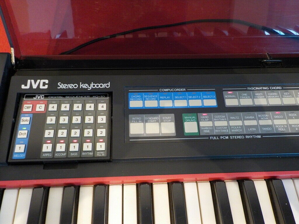MATRIXSYNTH: JVC KB-600 Rare Vintage Keyboard Synthesizer + KQ-10 ...