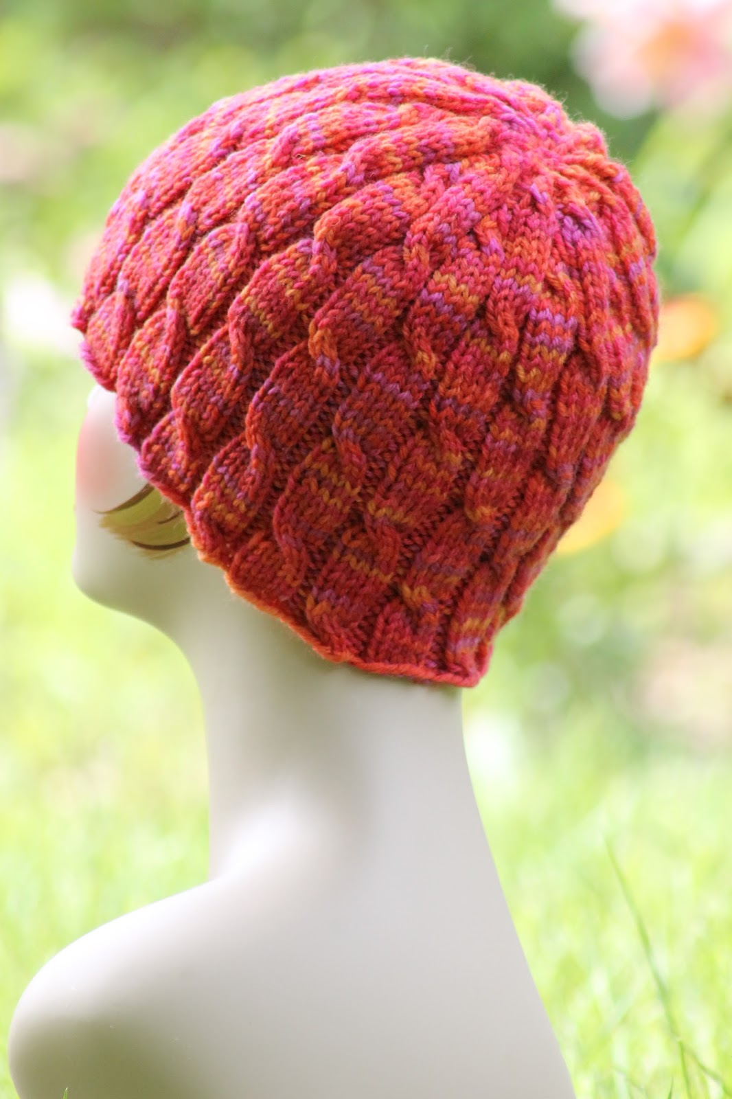 Balls to the Walls Knits: Tropical Twist Hat