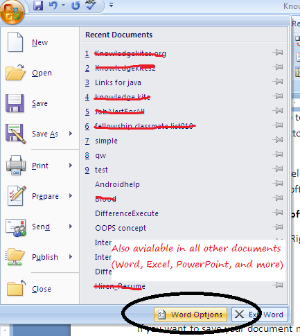 Set Auto Save Time Option In Microsoft Office Word, Excel, PowerPoint ...