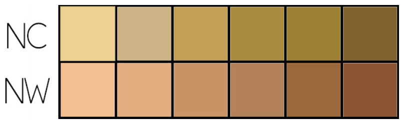 Mac Foundations: NC vs. NW | Juliette Stephenson - UK Fashion and ...