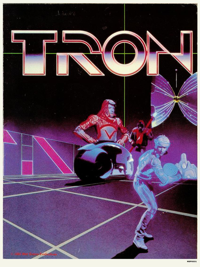 The Geeky Nerfherder: Movie Poster Art: Tron (1982)