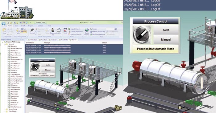 Point of View SCADA / HMI Software fully supported by SQL database and ...
