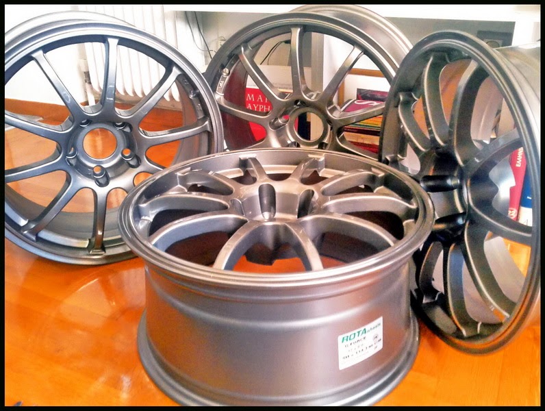 JDMbits: New Arrival: Rota G-Force 17x8'' et35 Bronze!