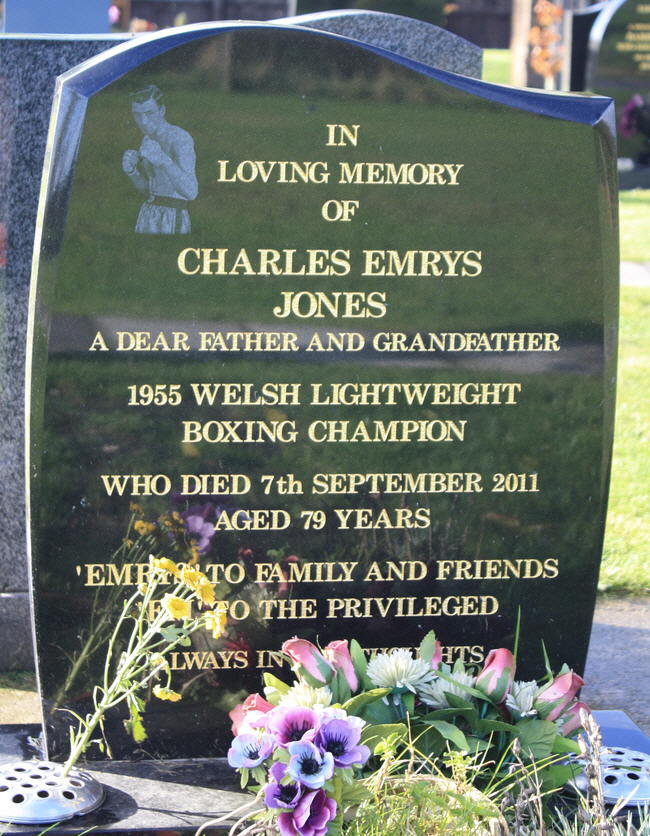 Grave Mistakes: Charles Emrys Jones was the 1955 Welsh Lightweight ...