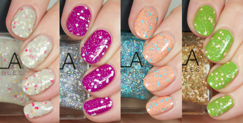 Wondrously Polished: ncLA - LA Fairytales: Swatches & Review