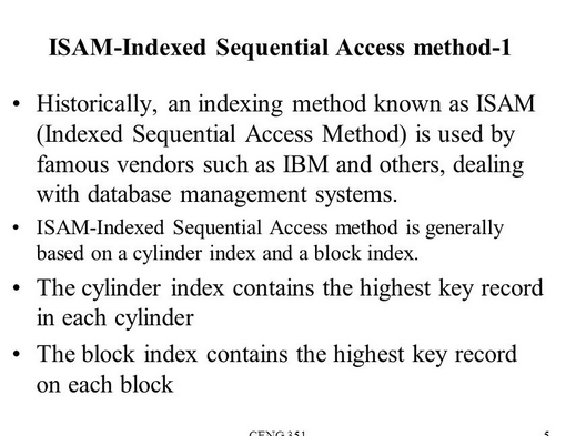 Z72 - Data entry walking / Science: Science 163 - I son of sam ..ISAM ...