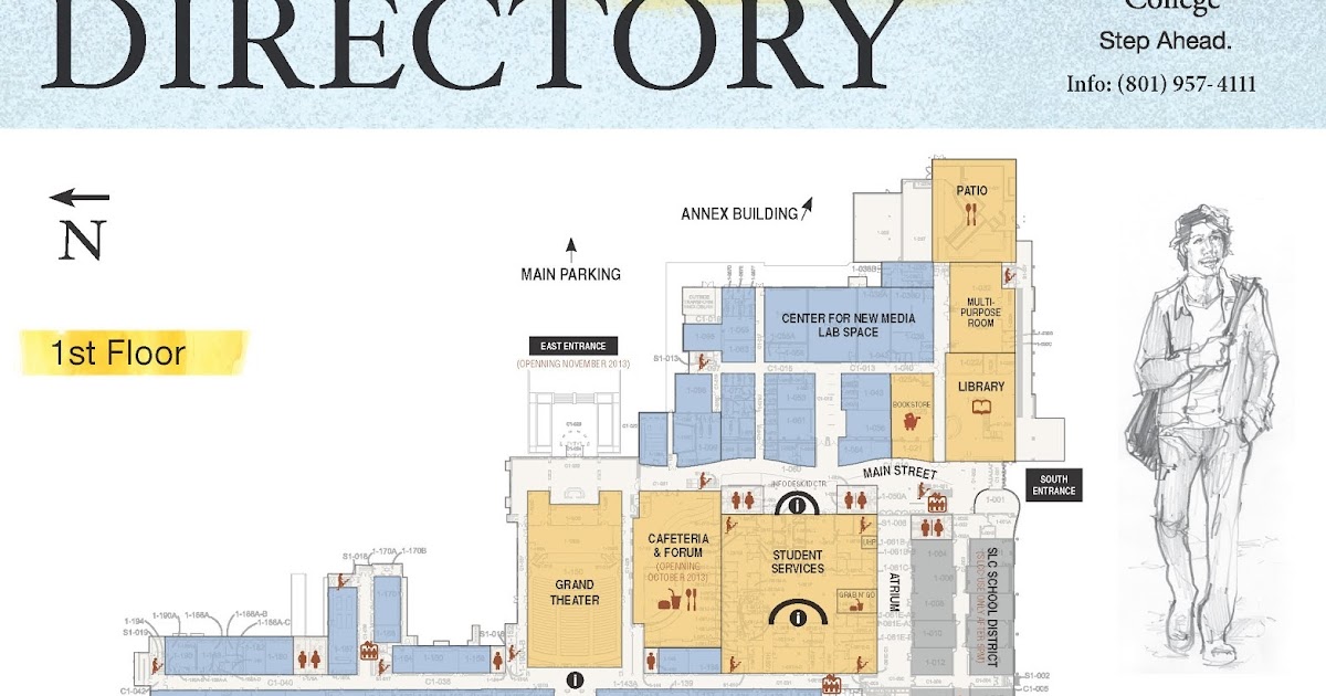 The Fountain - The Official SLCC Blog: South Campus Room Numbers: Fall 2013