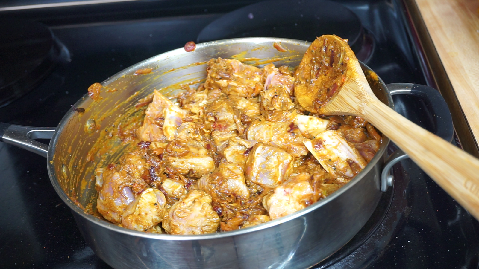 Chettinad Mutton Curry / Mutton Gravy | Steffi's Recipes