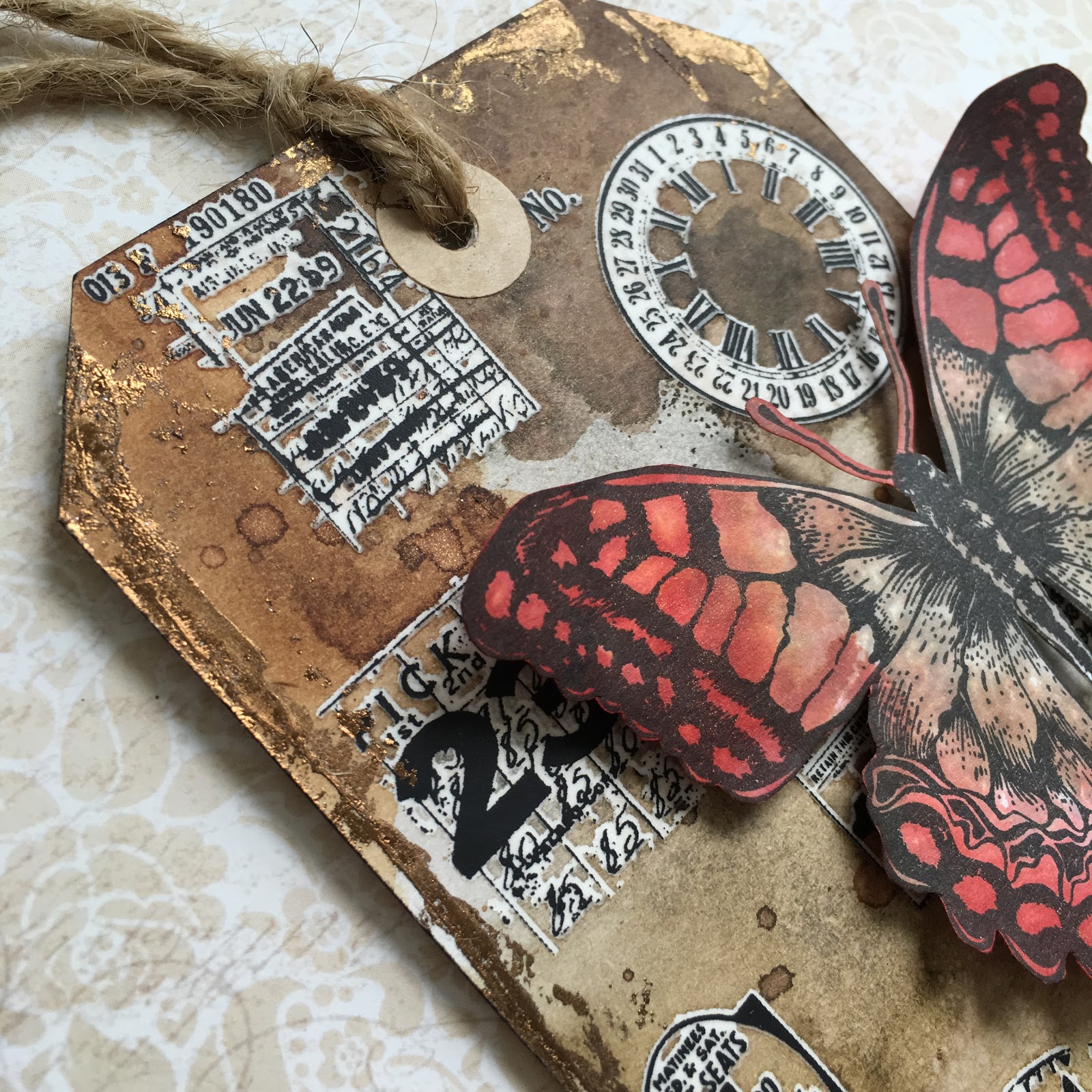 SewPaperPaint: Tim Holtz November 12 Tags of 2016