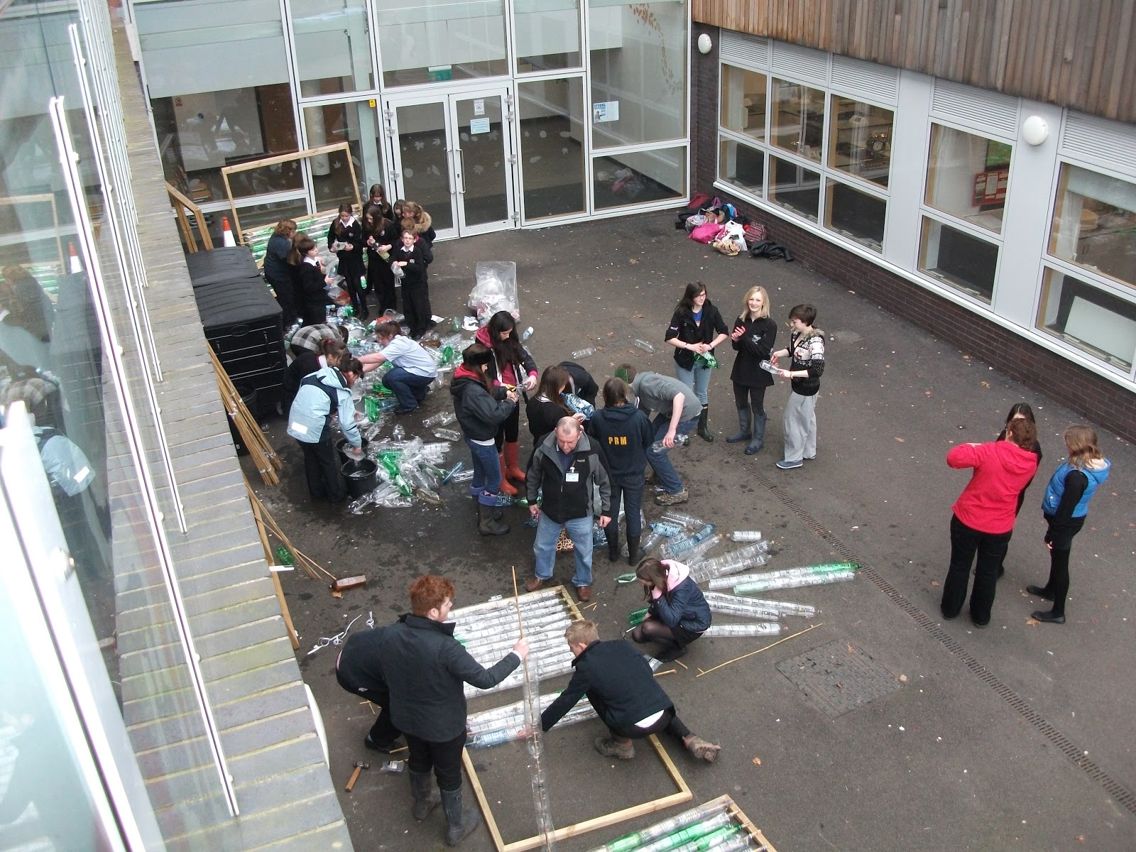 Eco-Schools at Cowbridge Comprehensive School : Growing Greenhouse