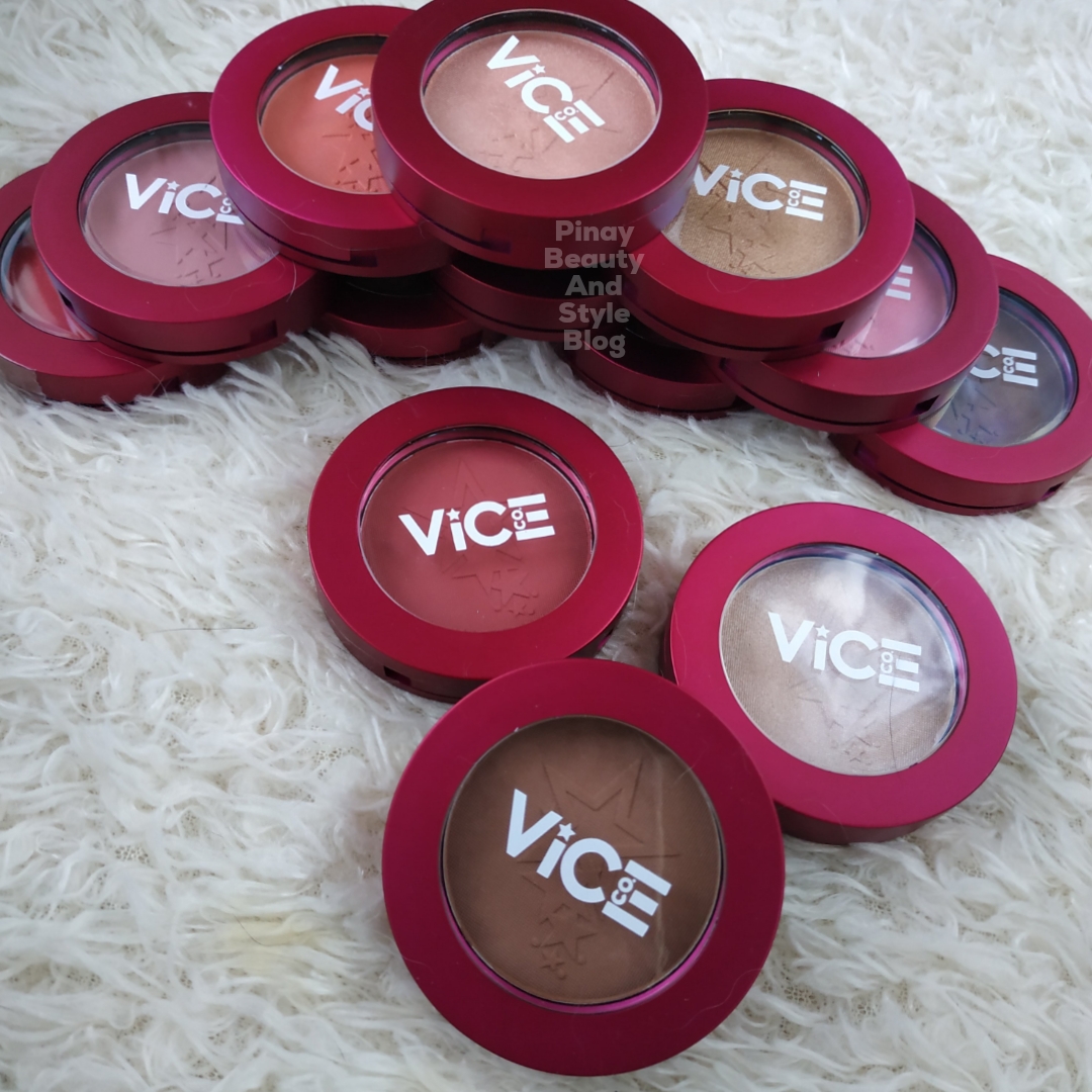 Vice Cosmetics Aura Collection Swatches and Price Blush, Contour, and ...