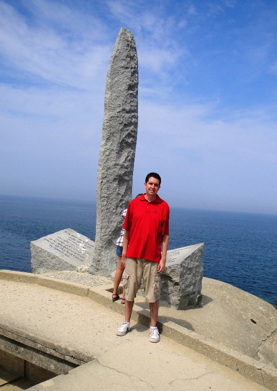 Hawks in Holland: Normandy - Pointe du Hoc