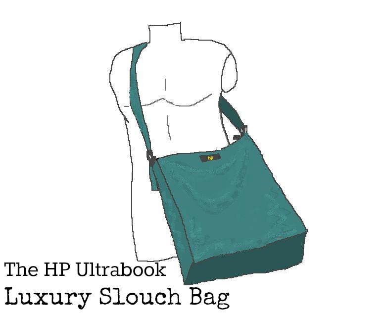 The HP Ultrabook Luxury Slouch Bag