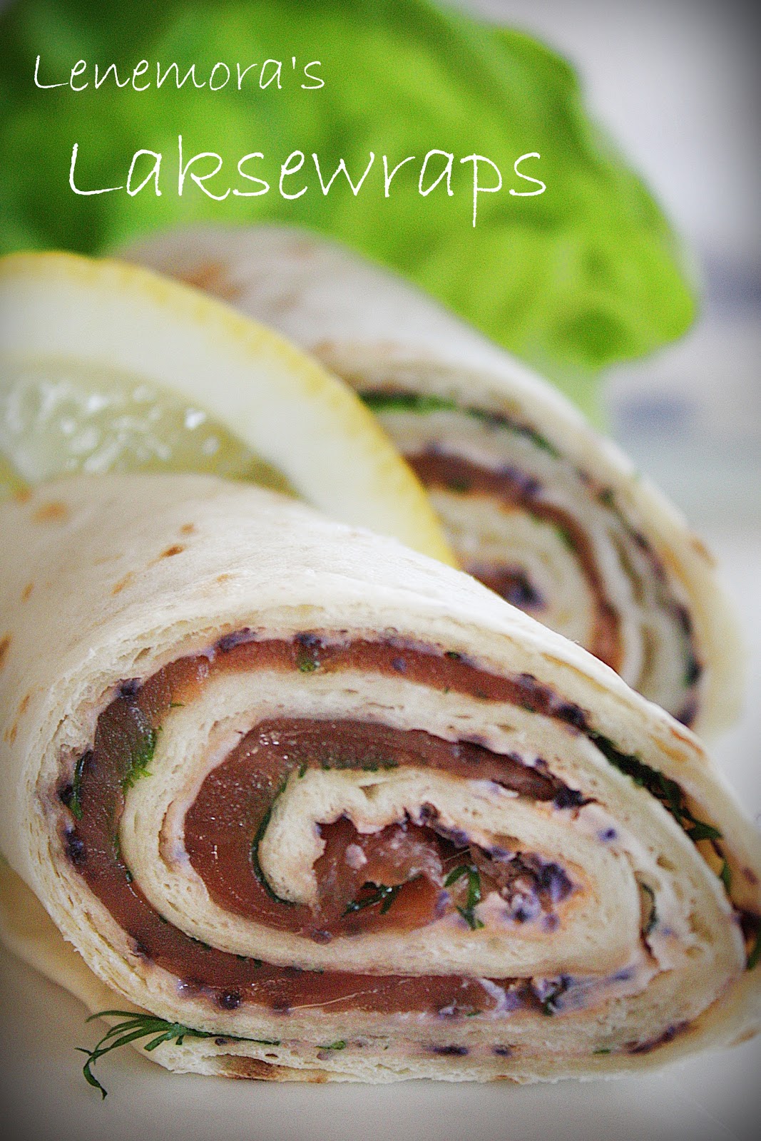 Lenemora's verden: Laksewraps som fingermat eller forrett eller på ...