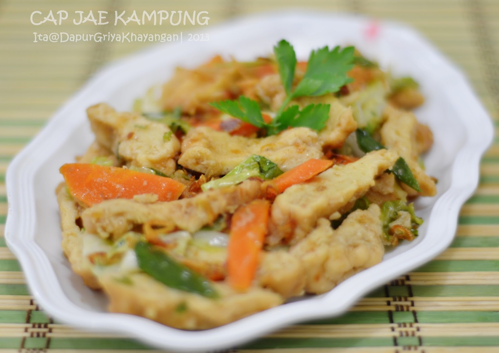 Dapur Griya Khayangan: CAP JAE JAWA