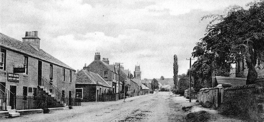 Tour Scotland: Old Photographs Scone Village Perthshire Scotland