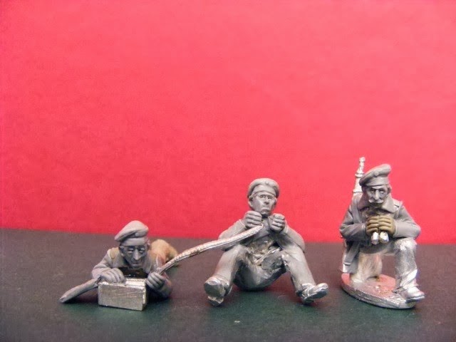 Wargame News and Terrain: Tsuba Miniatures: Red German Soldiers Previewed