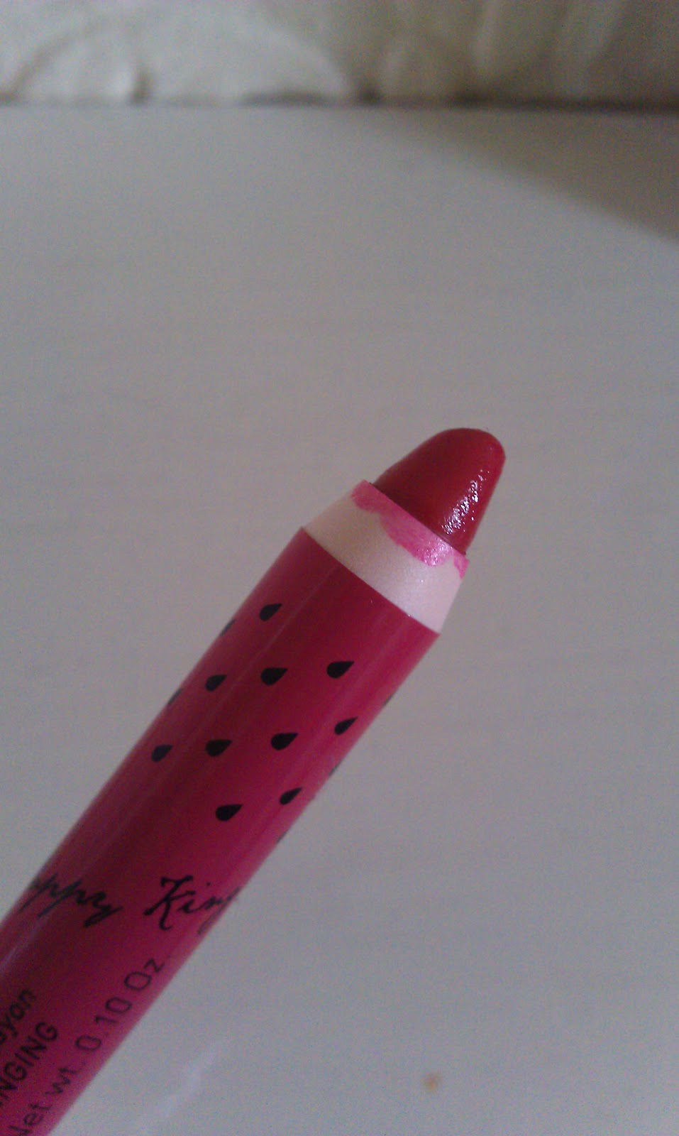 Lipstick Encyclopedia: No7 Poppy King Lip Crayon Raindrops Collection ...