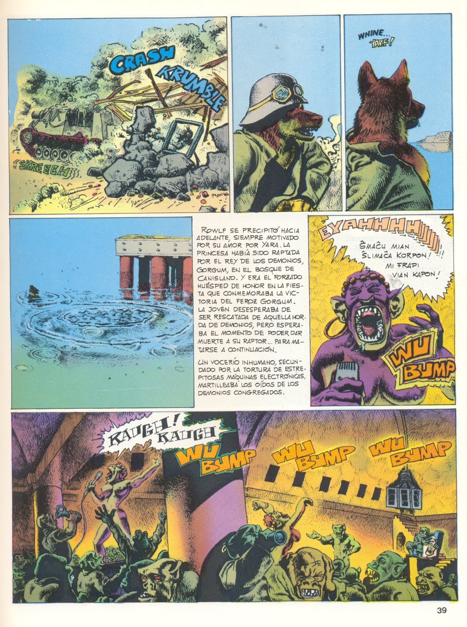 Galicia Comic: Obras Completas Richard Corben 6 - Rowlf y otras ...