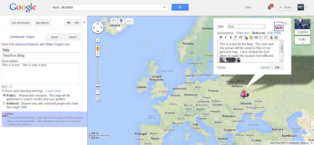 Lara's Jewnealogy: Leveraging Google Maps in Genealogy