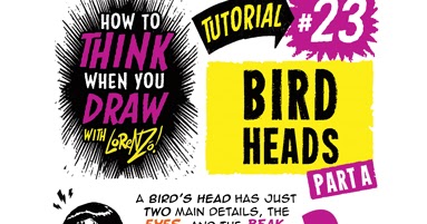The Etherington Brothers: How to THINK when you draw BIRD HEADS