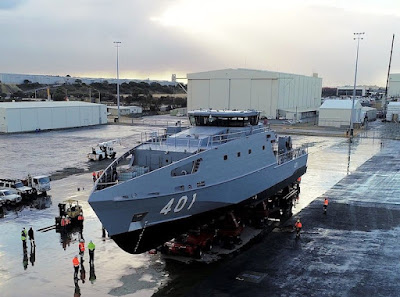 DEFENSE STUDIES: First New Pacific Patrol Boat Launched