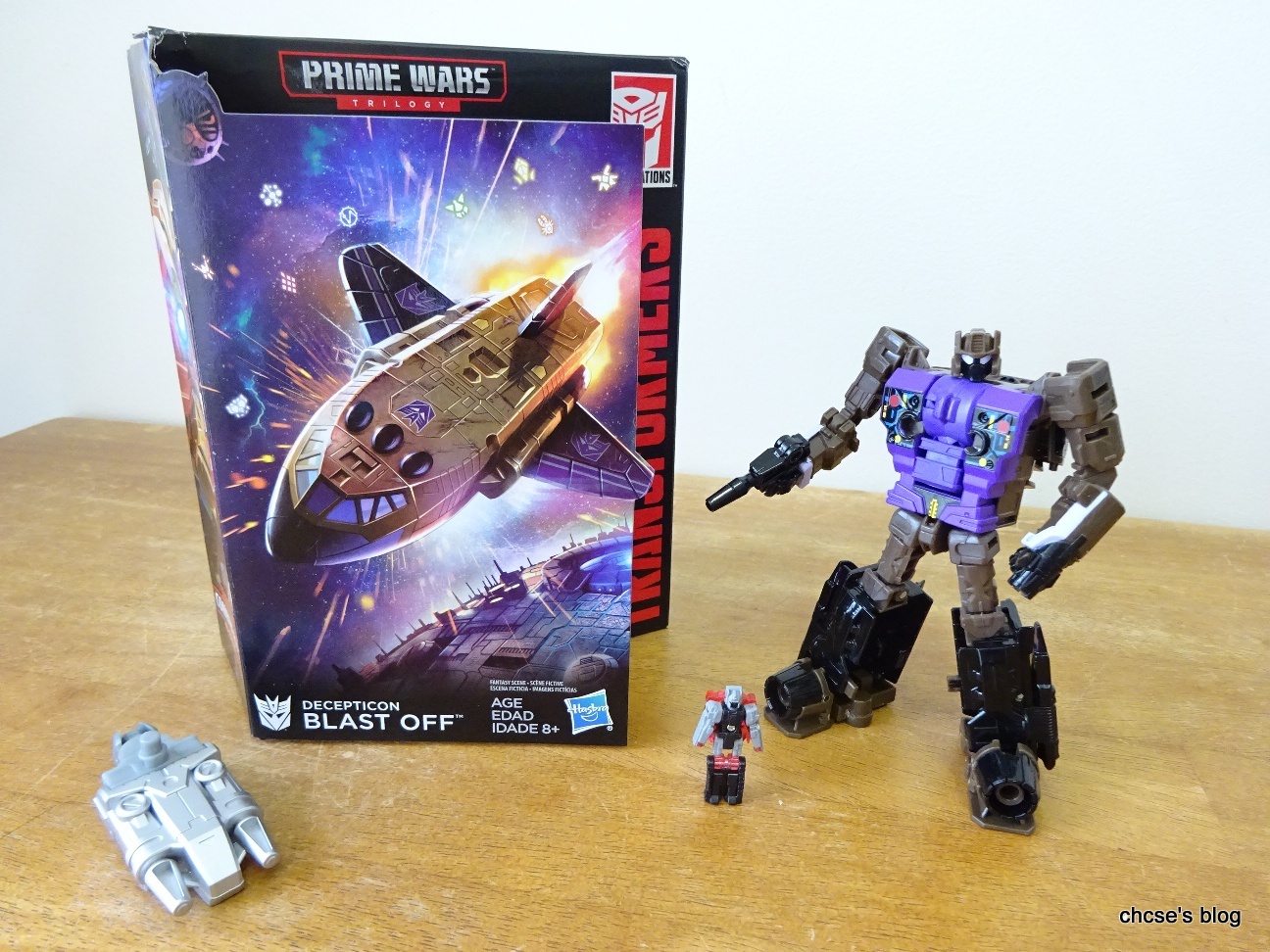 ChCse's blog: Toy Review: Transformers Generations Prime Wars Trilogy Blast Off (Deluxe)