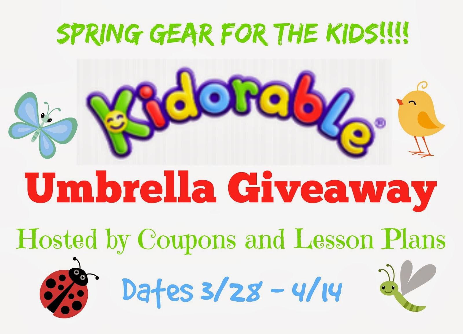 Coupons and Lesson Plans: Adorable Spring Gear For The Kids ~ Kidorable ...